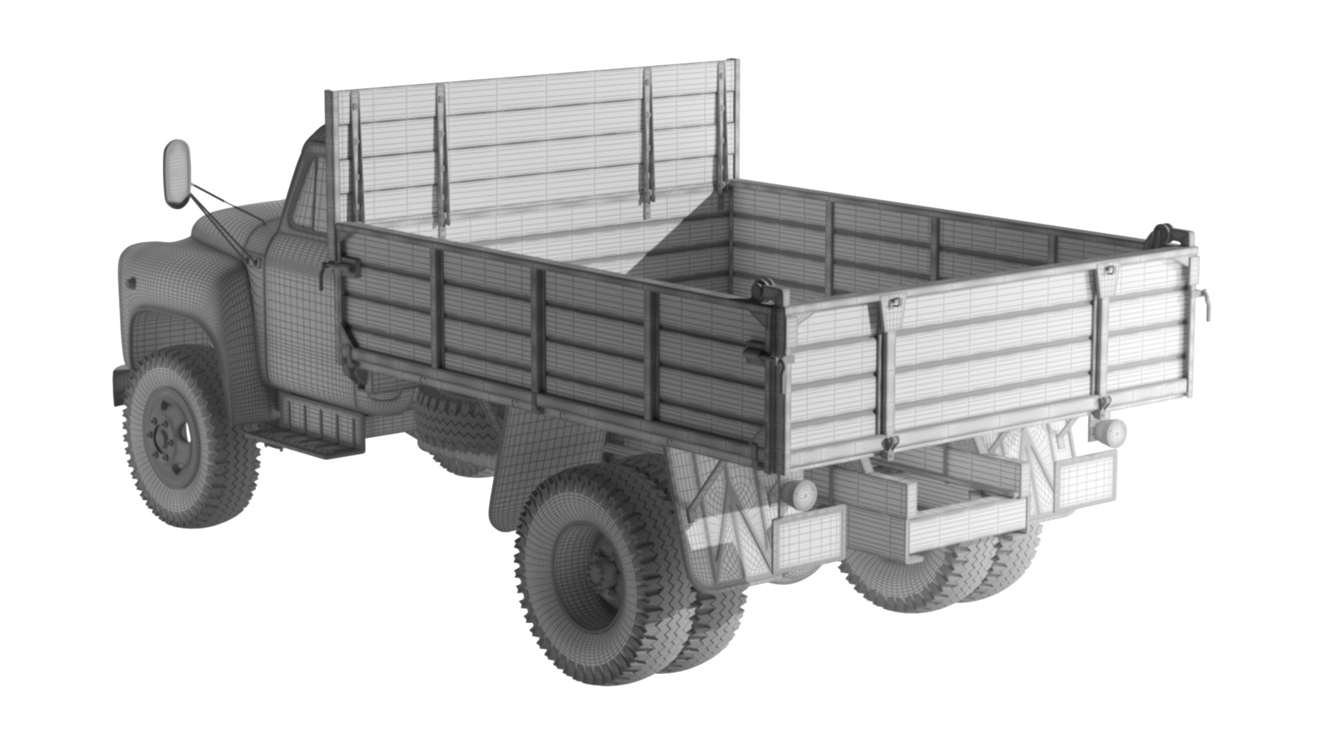 GAZ 52 3D Model - TurboSquid 2021157