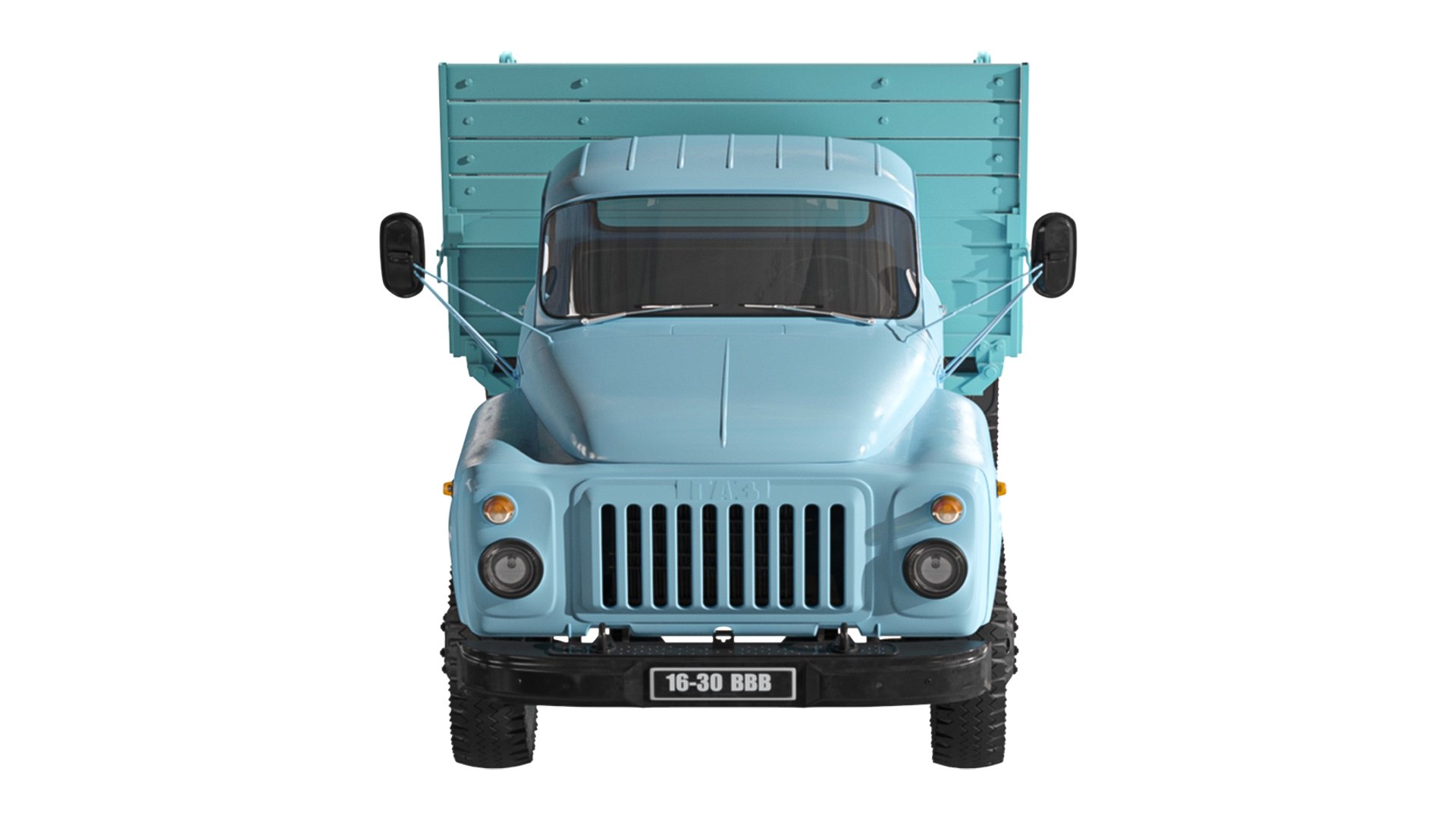 GAZ 52 3D Model - TurboSquid 2021157