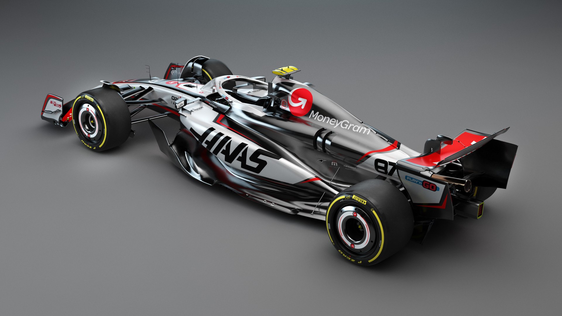 F1 Haas VF25 2025 3D - TurboSquid 2380005