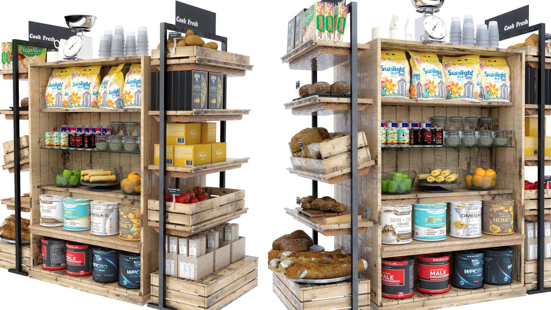 3D Model Grocery Store 4 - TurboSquid 1877162