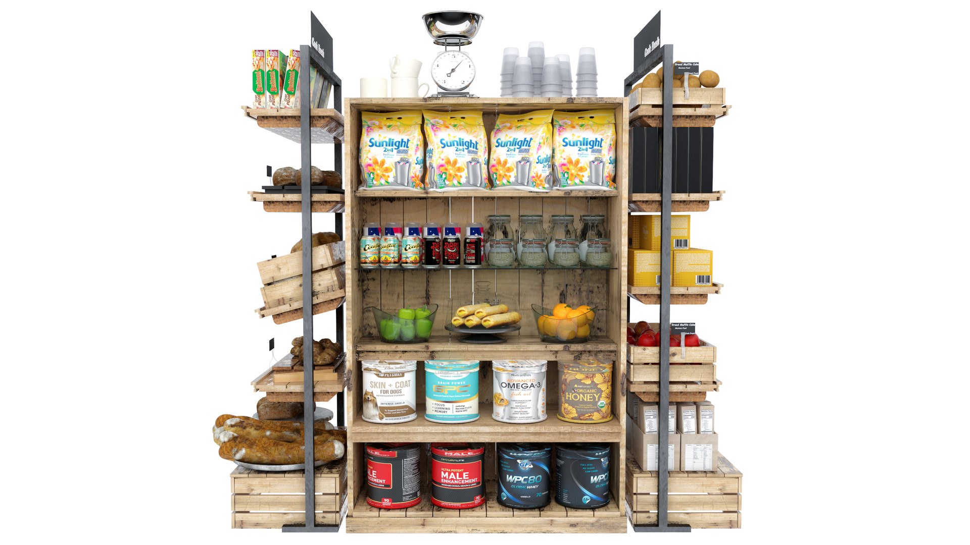 3D Model Grocery Store 4 - TurboSquid 1877162
