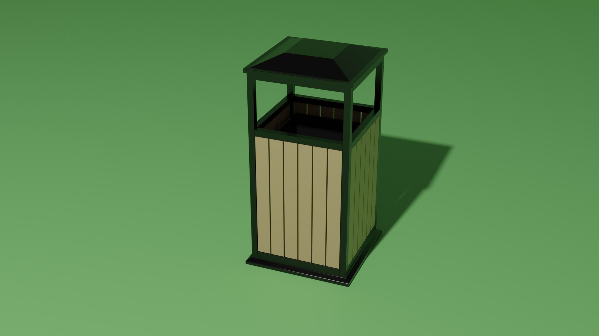 Trash bin 3D model - TurboSquid 1899491