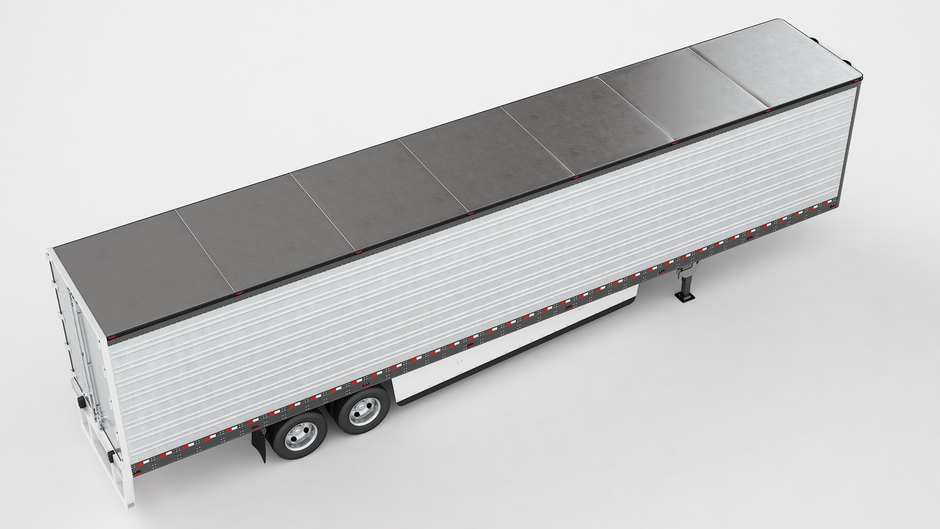 3D Semi Truck Trailer 04 Model - TurboSquid 2138112