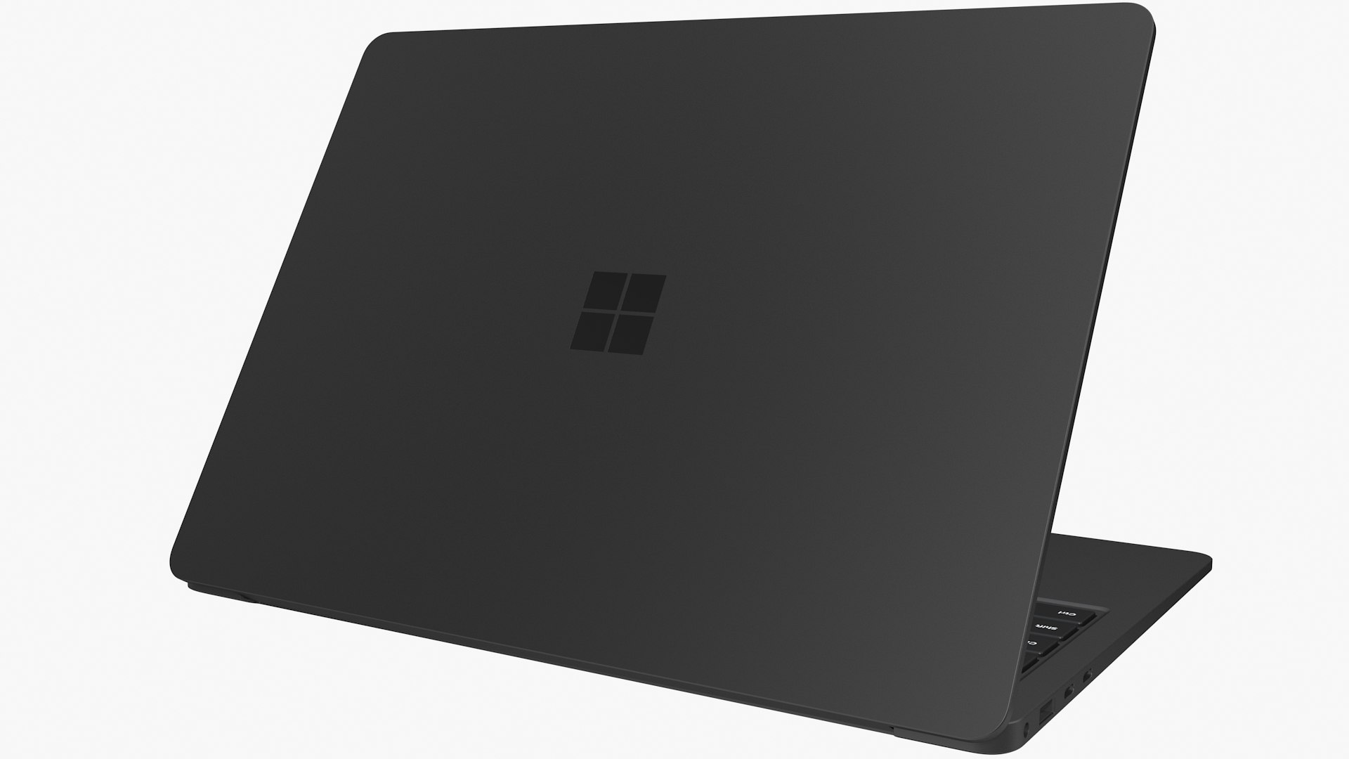 3D Microsoft Surface Laptop 2024 13 8 Rigged Black - TurboSquid 2238834