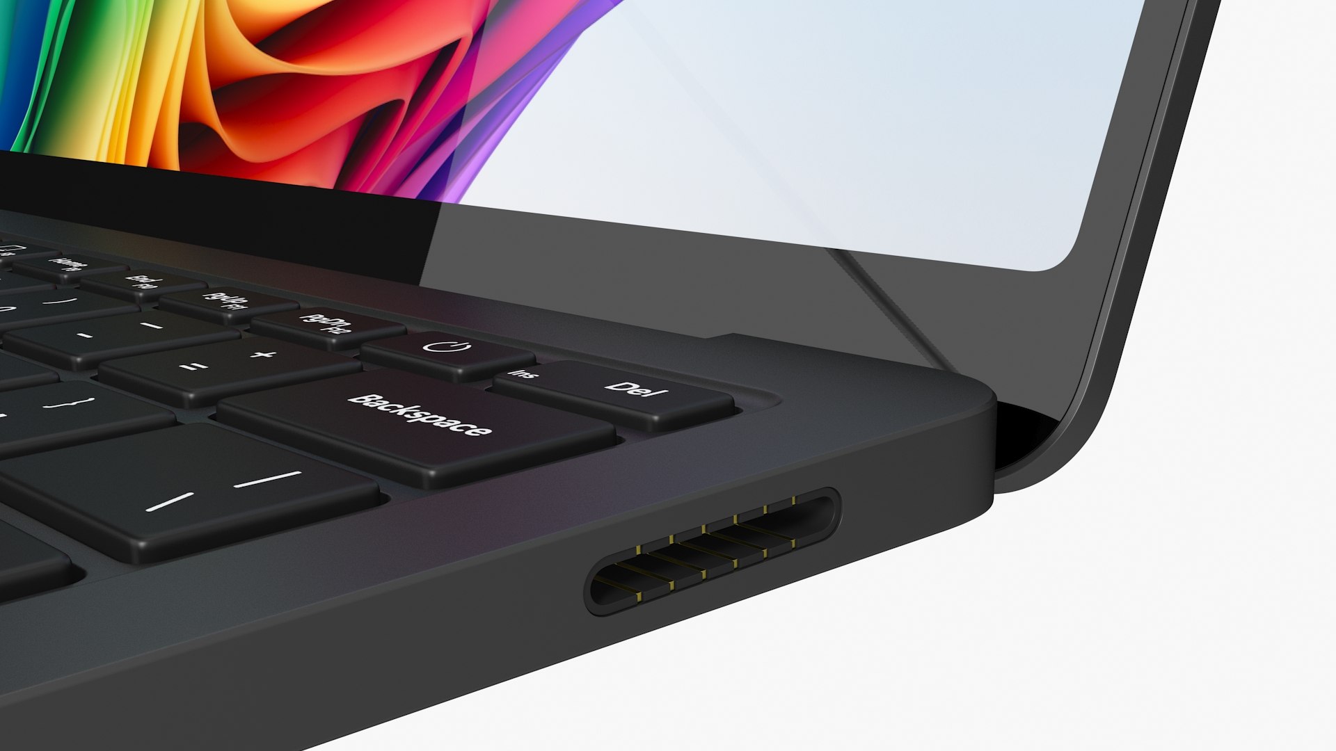 3D Microsoft Surface Laptop 2024 13 8 Rigged Black - TurboSquid 2238834