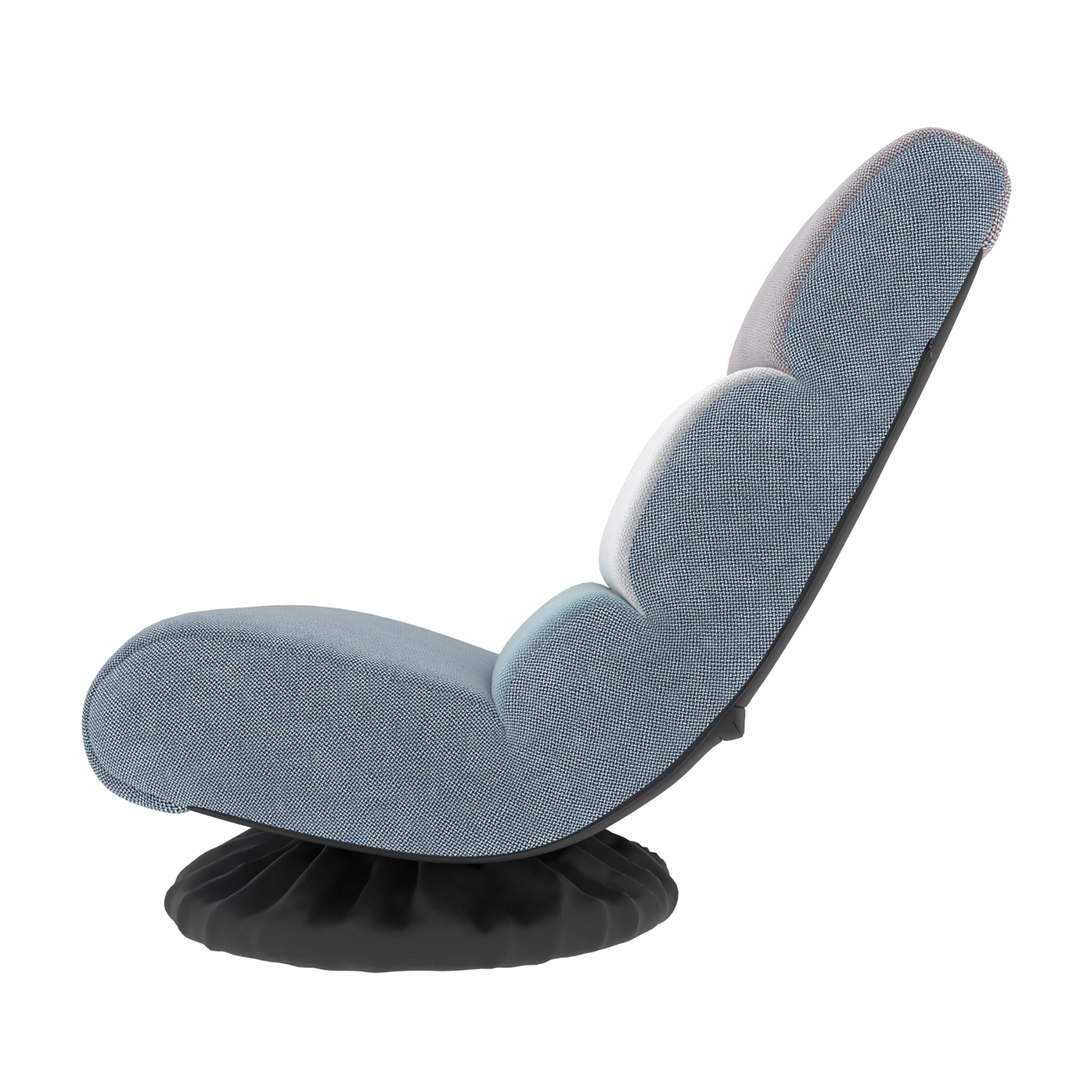 Adjustable Foam Floor Chair 3D - TurboSquid 2248933