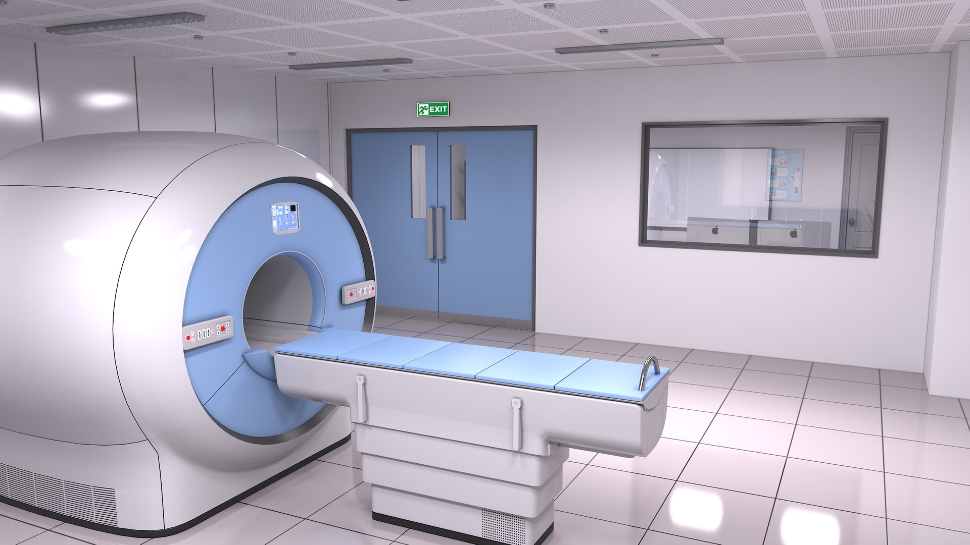 MRI Room 3D model - TurboSquid 1868729