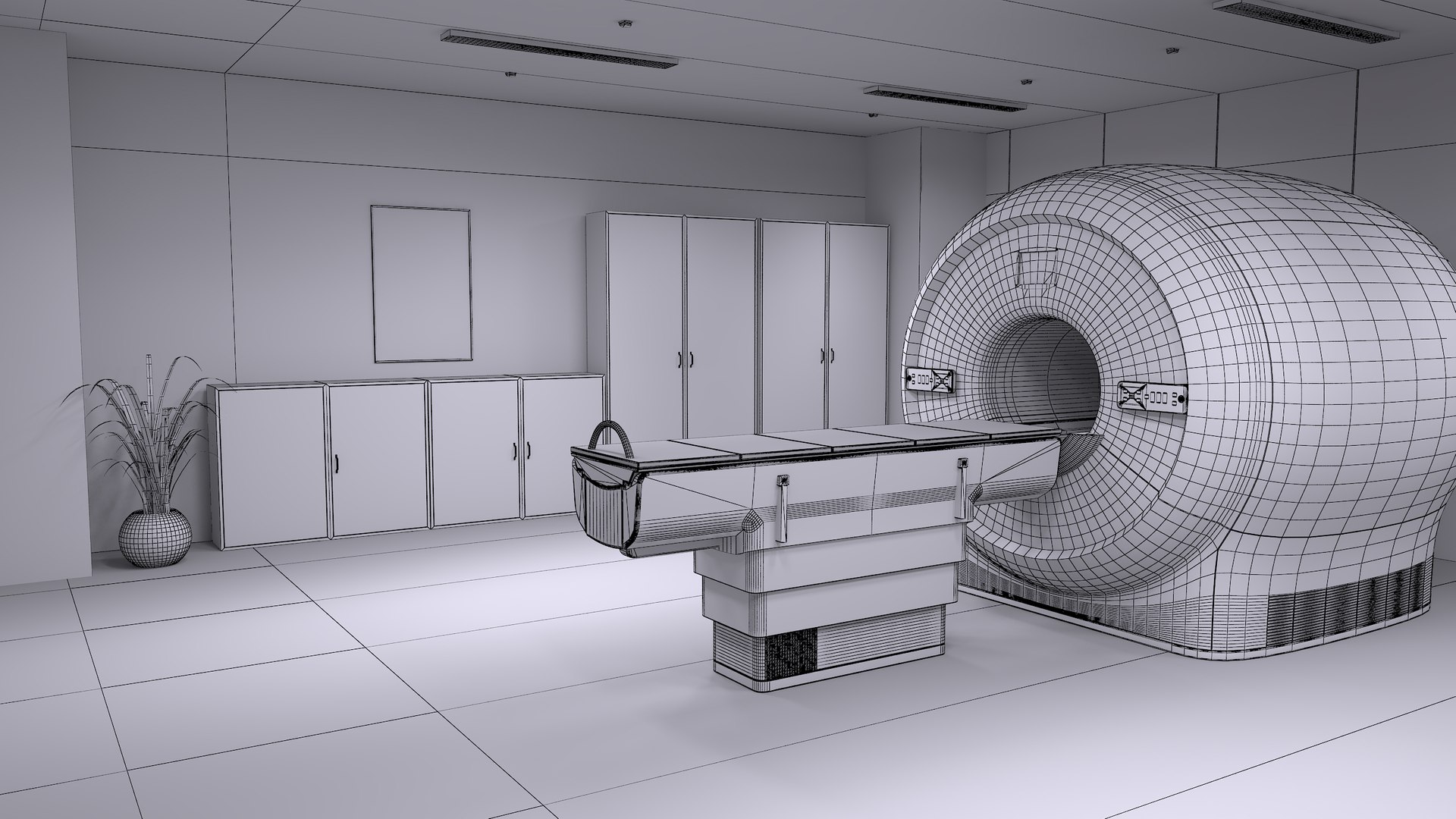 MRI Room 3D model - TurboSquid 1868729