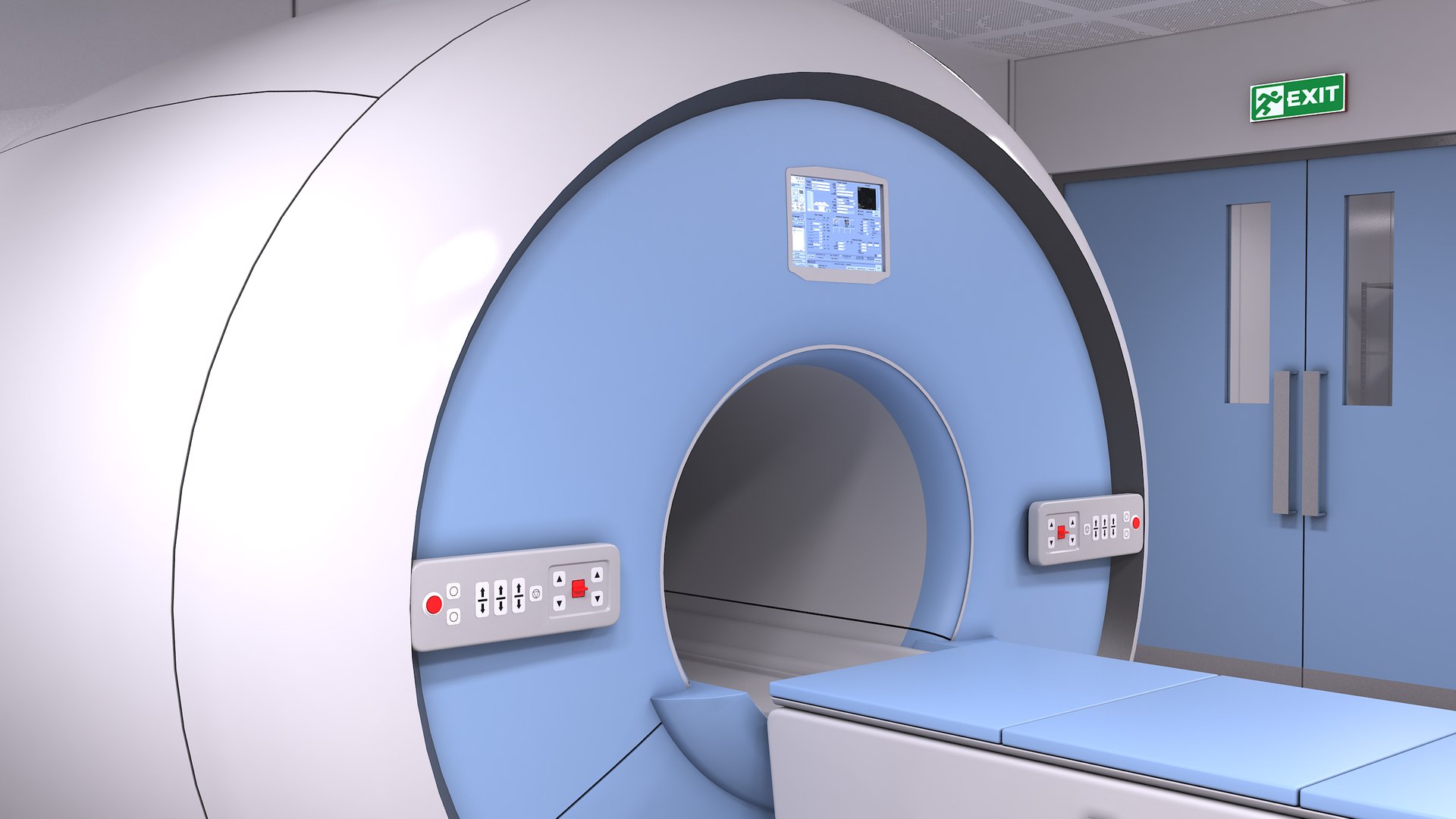 MRI Room 3D model - TurboSquid 1868729