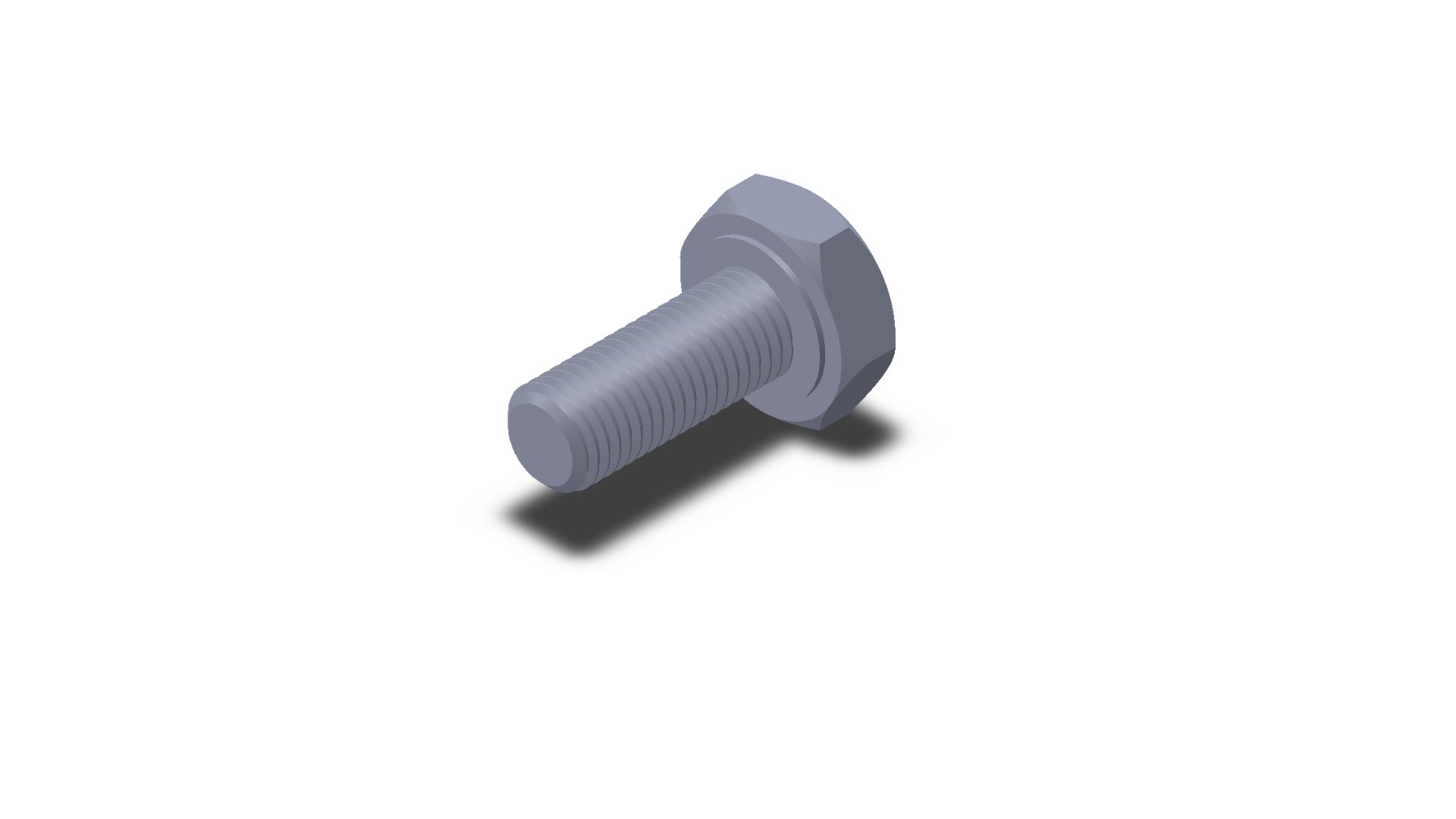 3D Bolt M8x1 Model - TurboSquid 1926673