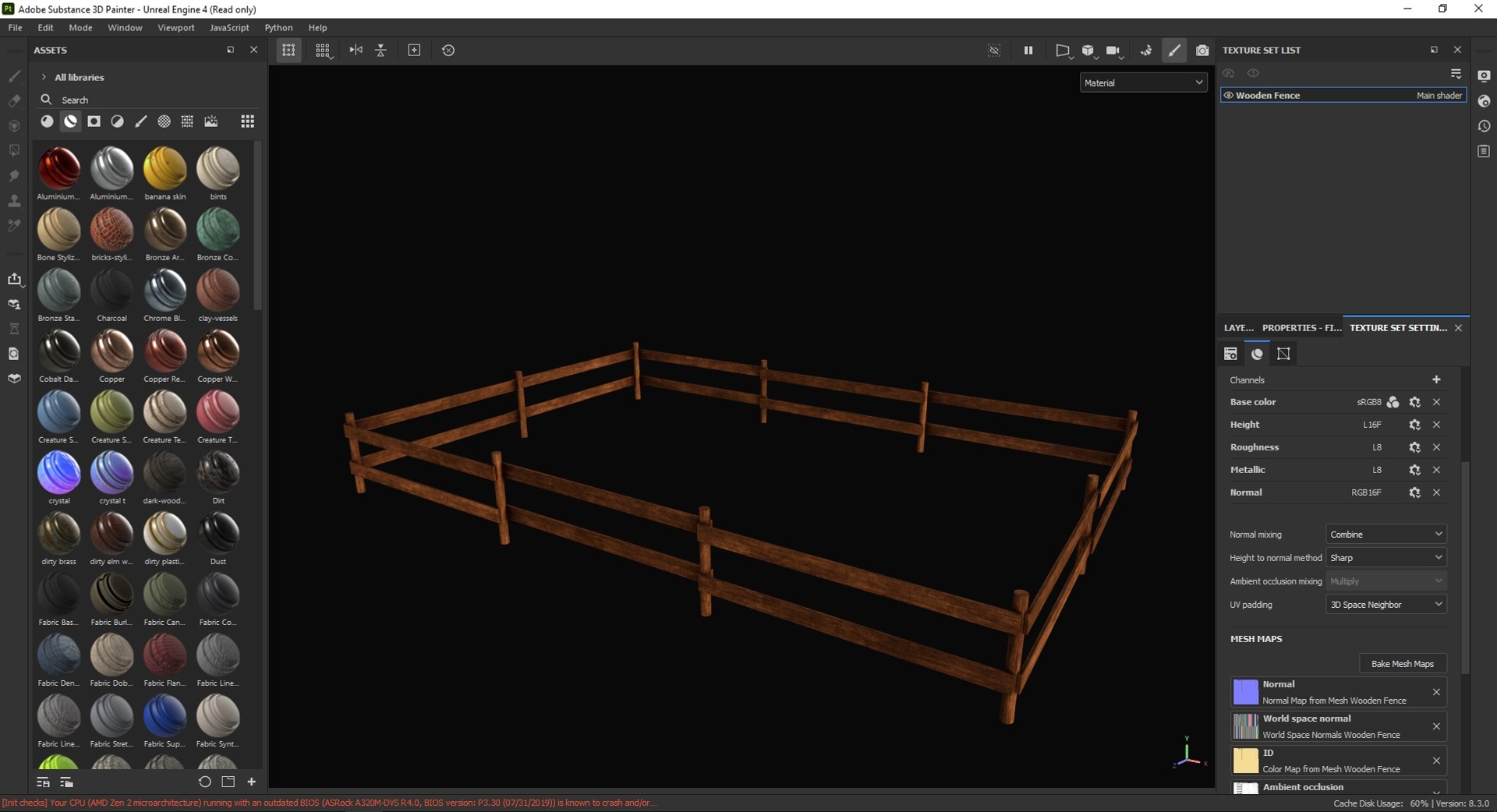 Wooden Fence Model - TurboSquid 2111986