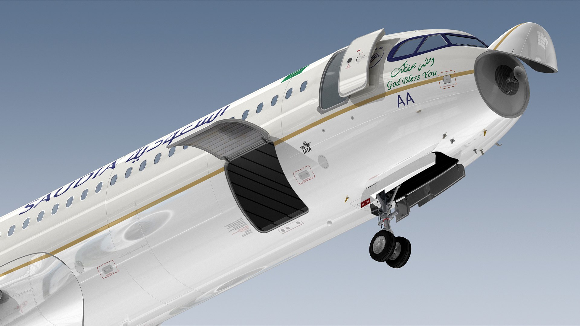 3D Airbus A321neo Saudi Arabian Airlines - TurboSquid 2135816