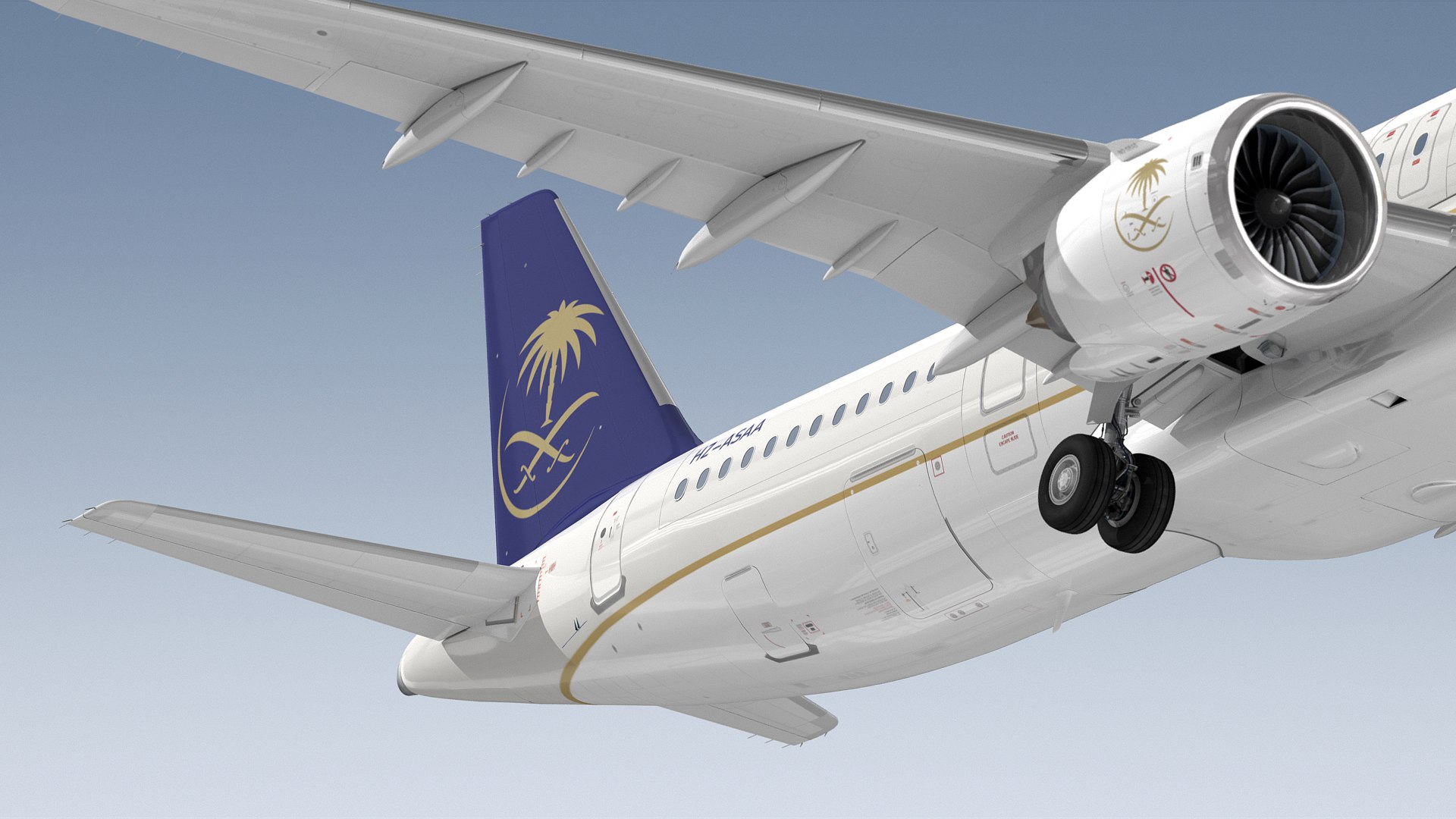 3D Airbus A321neo Saudi Arabian Airlines - TurboSquid 2135816