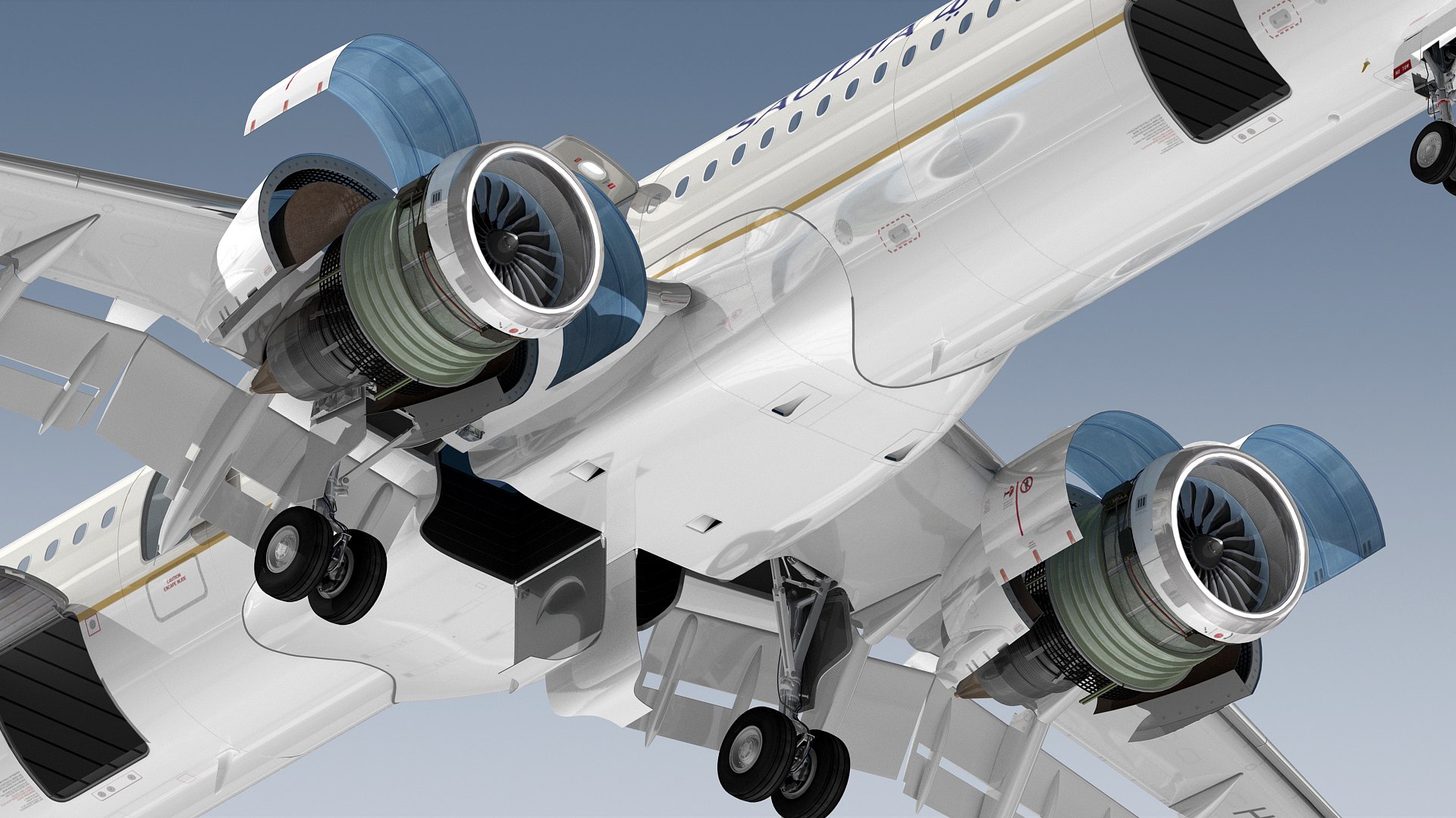 3D Airbus A321neo Saudi Arabian Airlines - TurboSquid 2135816