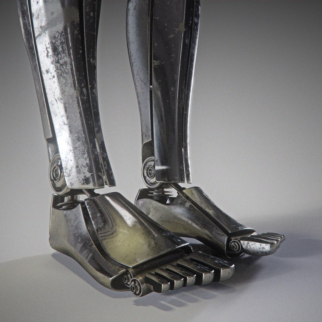 3d ged male android model