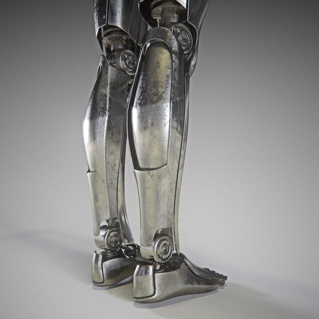 3d ged male android model