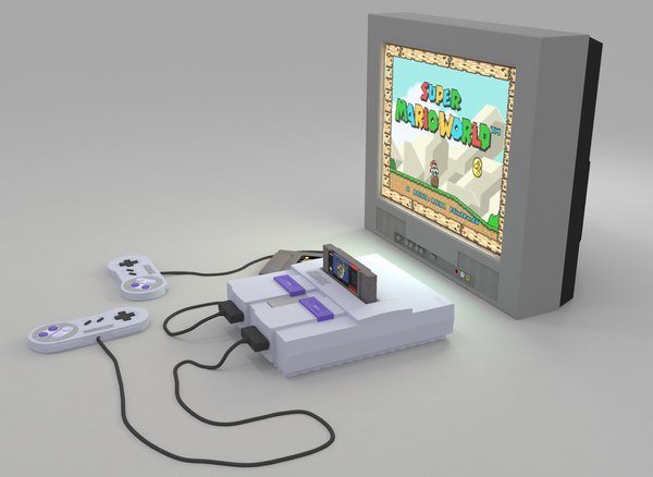 modelo 3d Super nintendo - TurboSquid 1428806