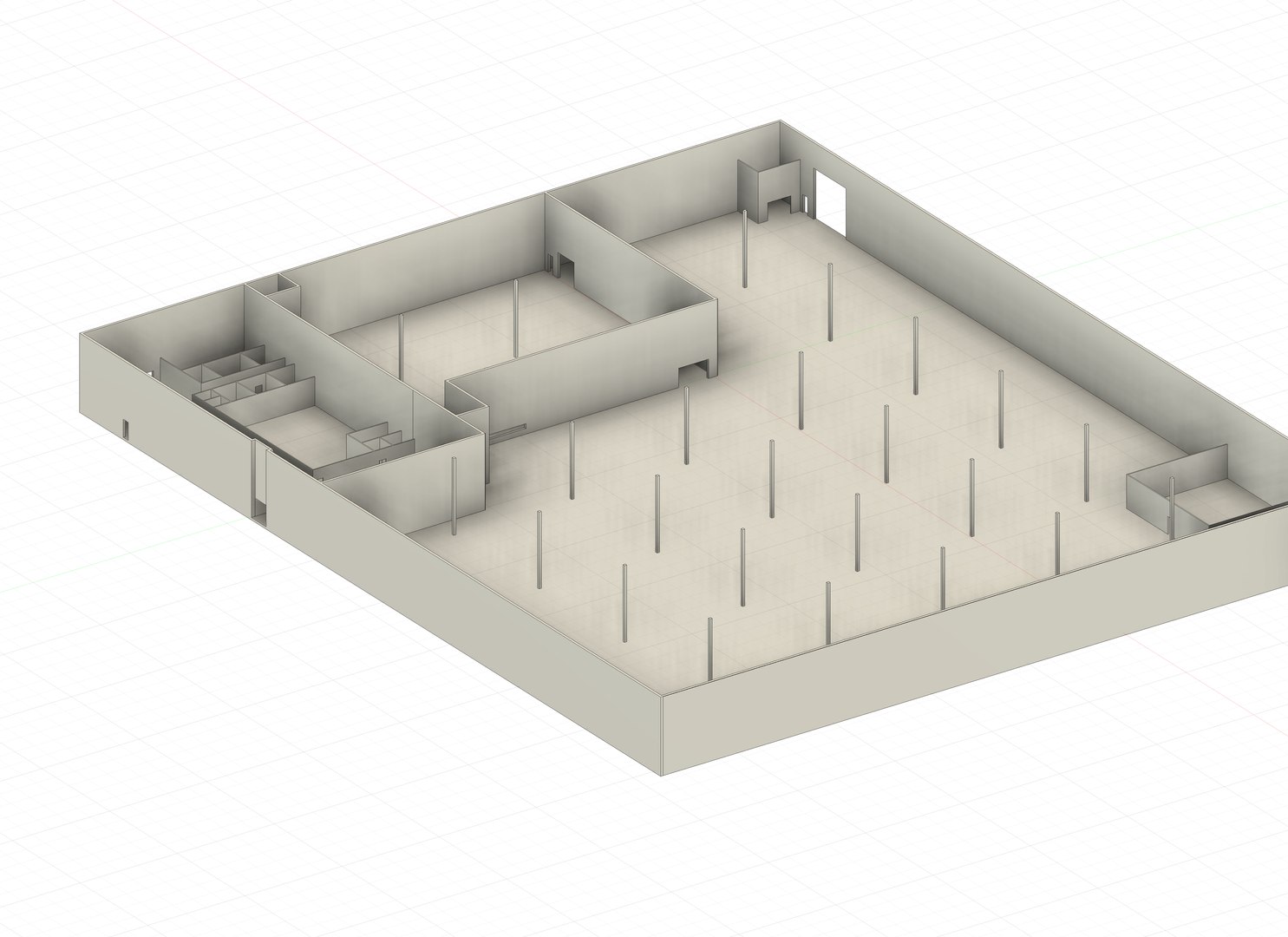 Factory Floor Plan 3D Model - TurboSquid 2083273