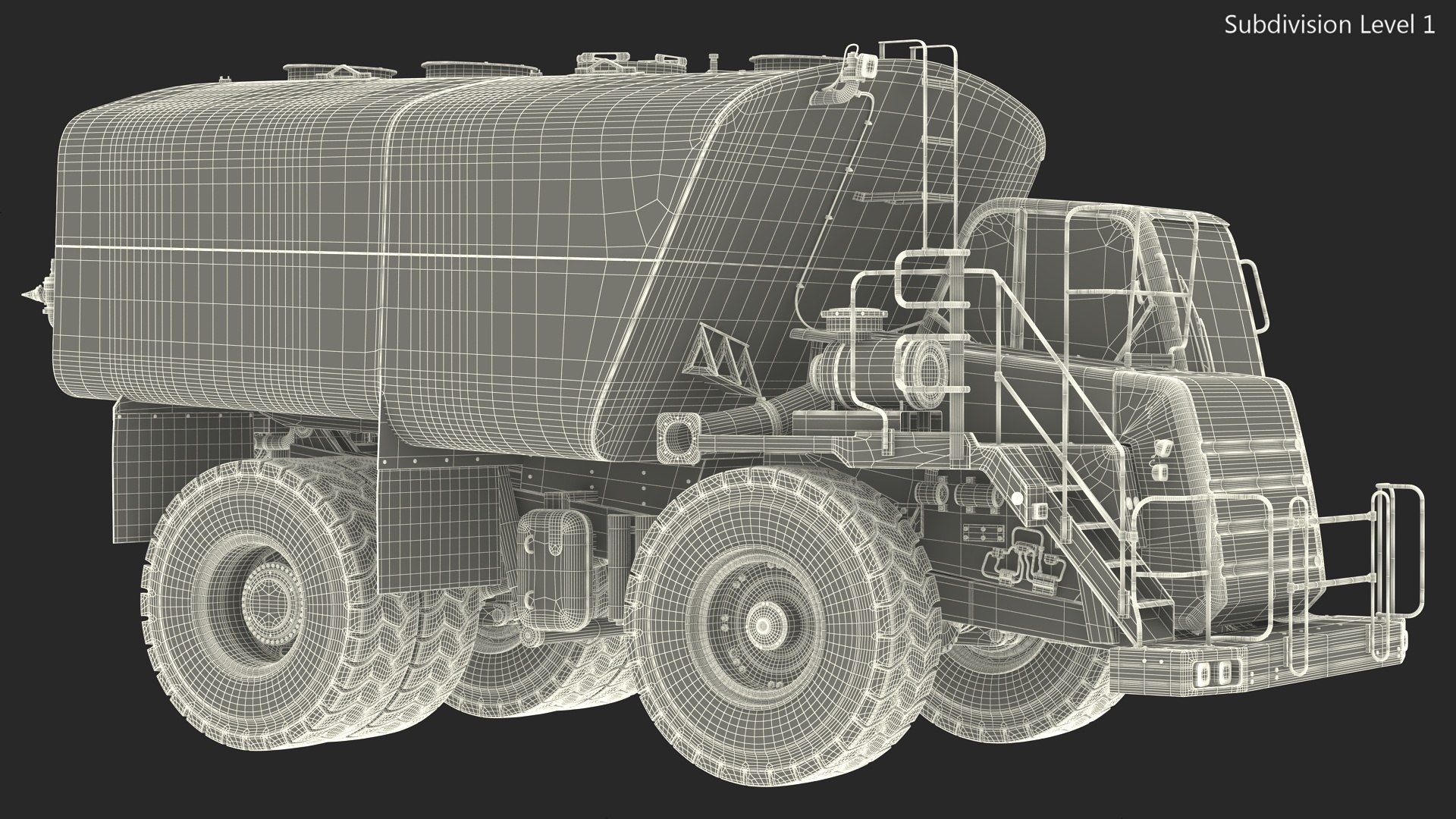 3D CAT 775 Water Truck - TurboSquid 2078599