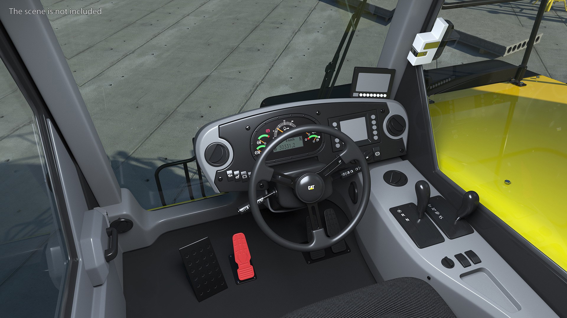 3D CAT 775 Water Truck - TurboSquid 2078599