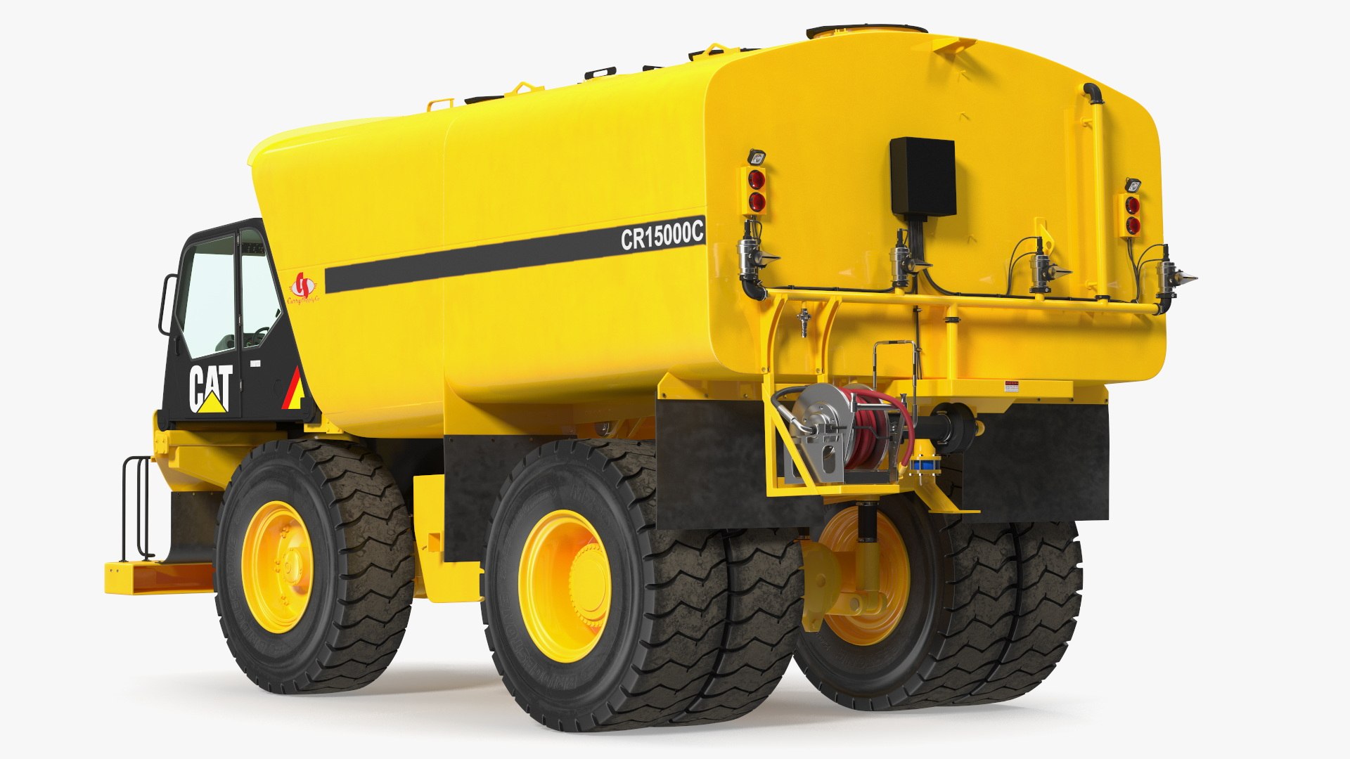 3D CAT 775 Water Truck - TurboSquid 2078599