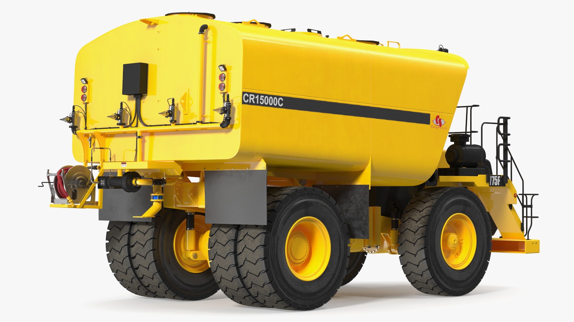 3D CAT 775 Water Truck - TurboSquid 2078599