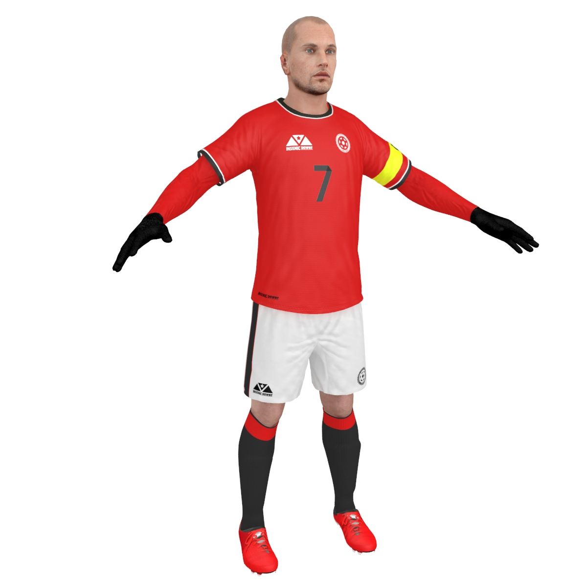 3D pack soccer player - TurboSquid 1282606
