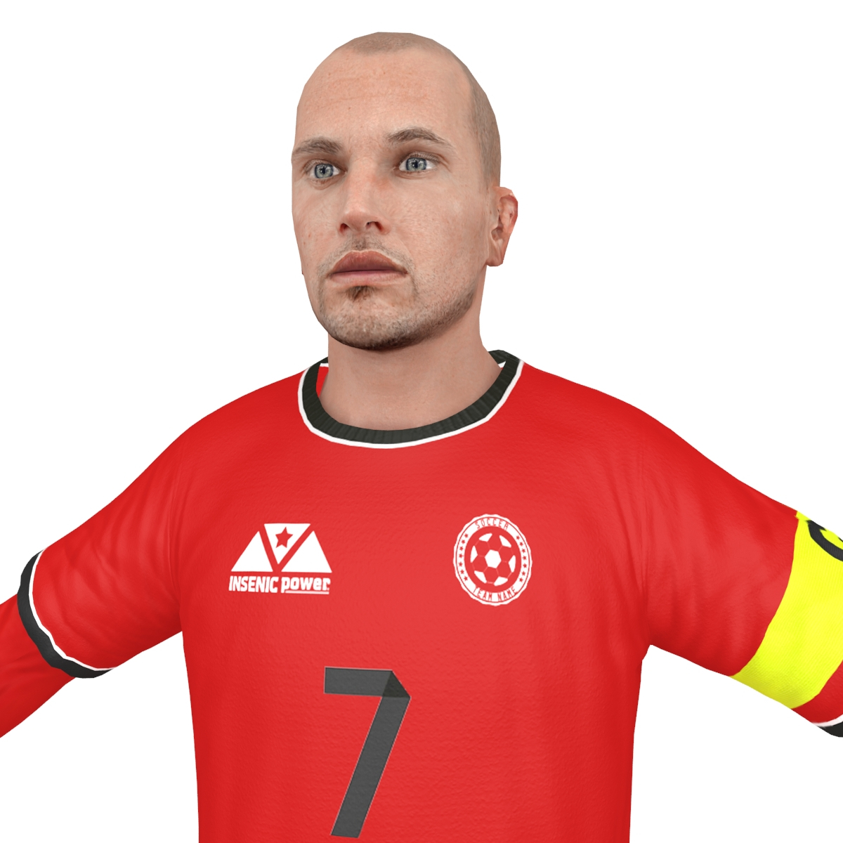 3D pack soccer player - TurboSquid 1282606
