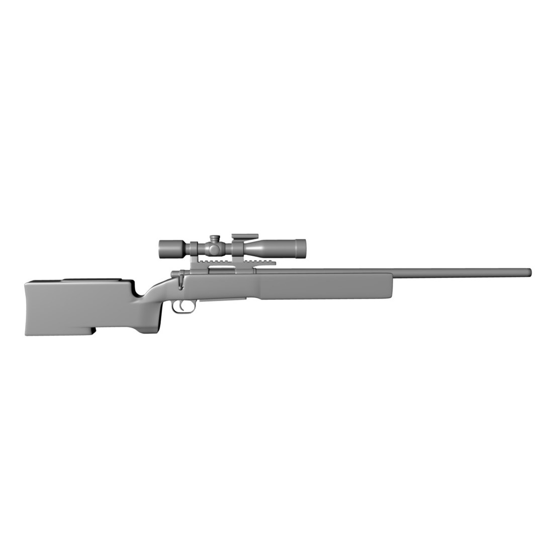 modelo 3d Rifle M40 - TurboSquid 647736