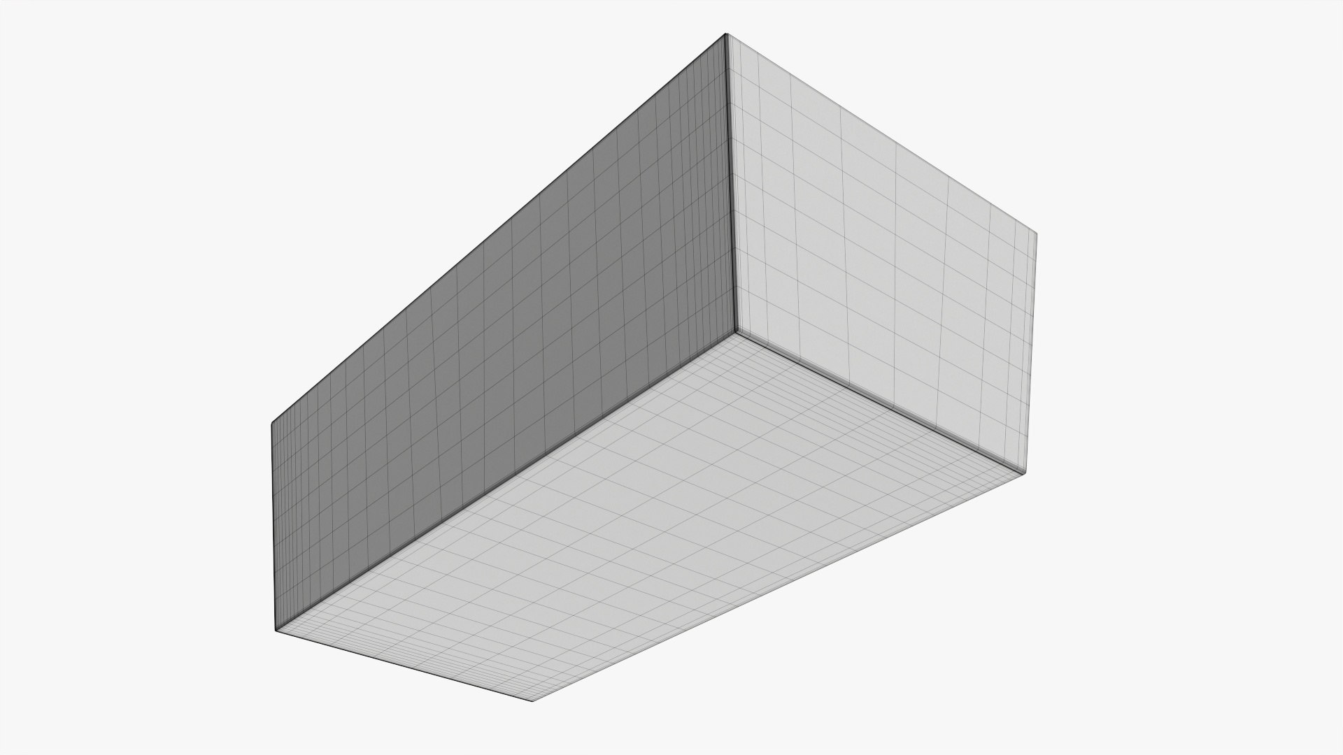 Long high paper box mockup 3D model - TurboSquid 1724923