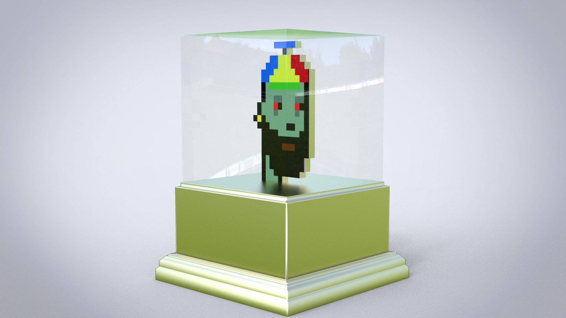 Gold Punk 3D Model - TurboSquid 1813562