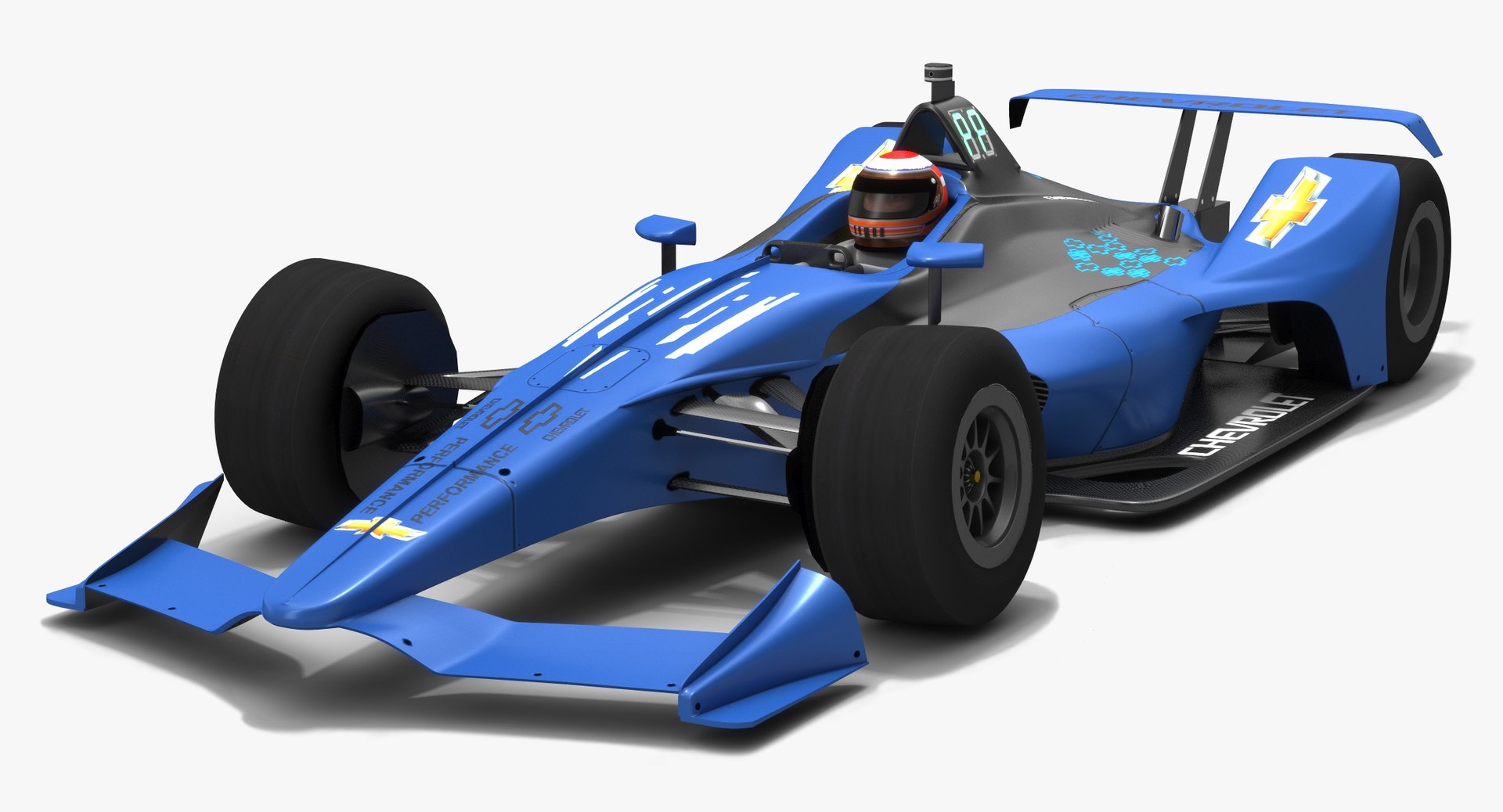 Generic Indycar Chevrolet Season 3D Model - TurboSquid 1190177