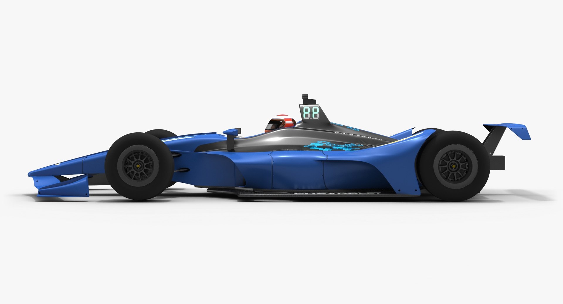 Generic Indycar Chevrolet Season 3D Model - TurboSquid 1190177