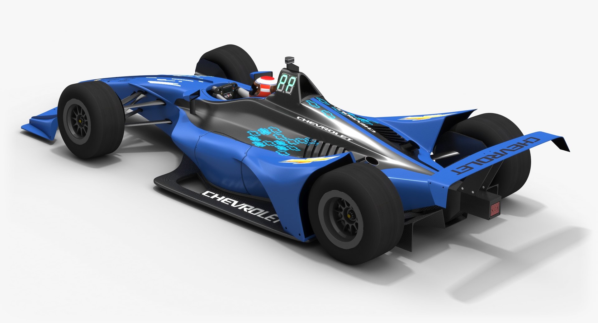 Generic Indycar Chevrolet Season 3D Model - TurboSquid 1190177