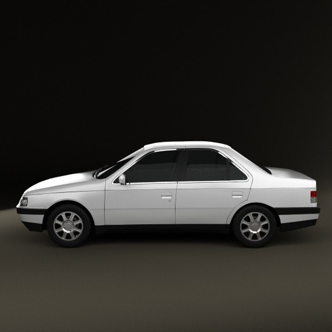 3d peugeot 405 sedan