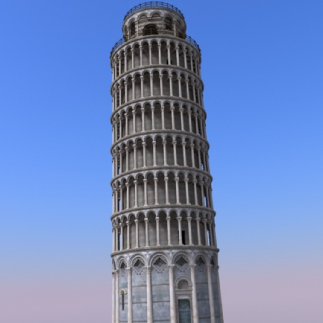 3d Model Pisa