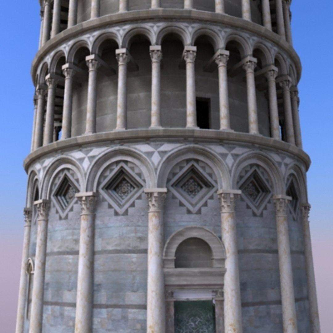 3d Model Pisa