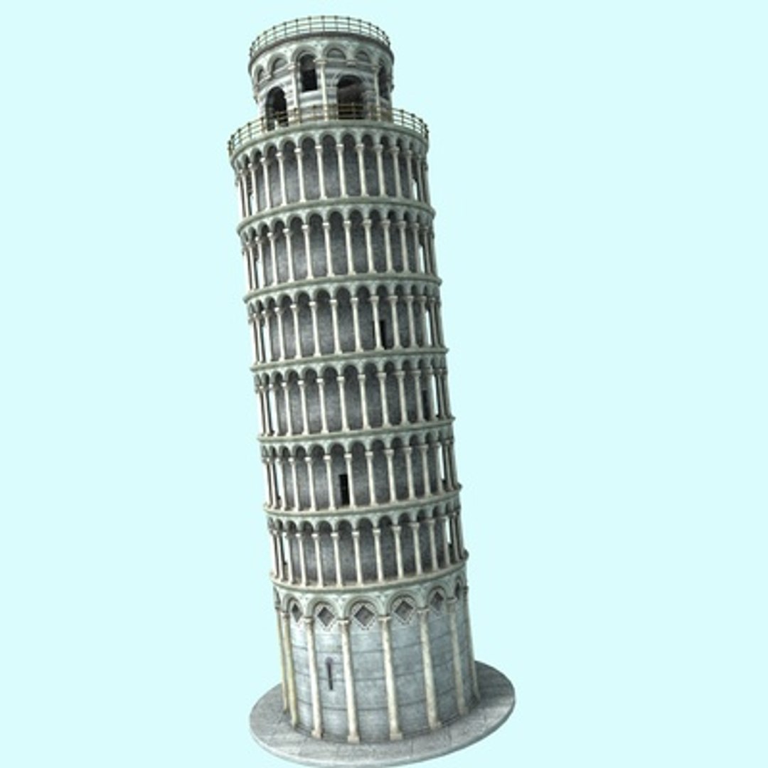 3d Model Pisa