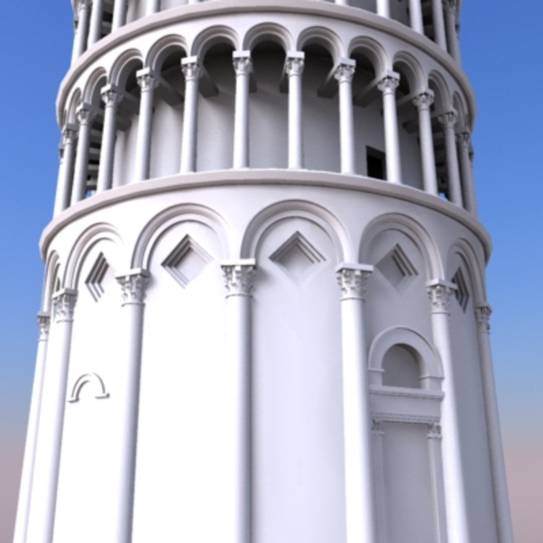 3d Model Pisa