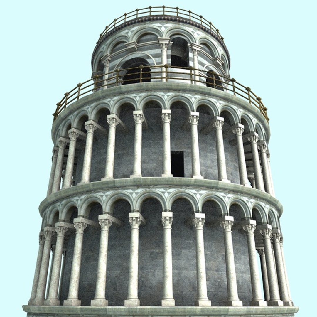 3d Model Pisa