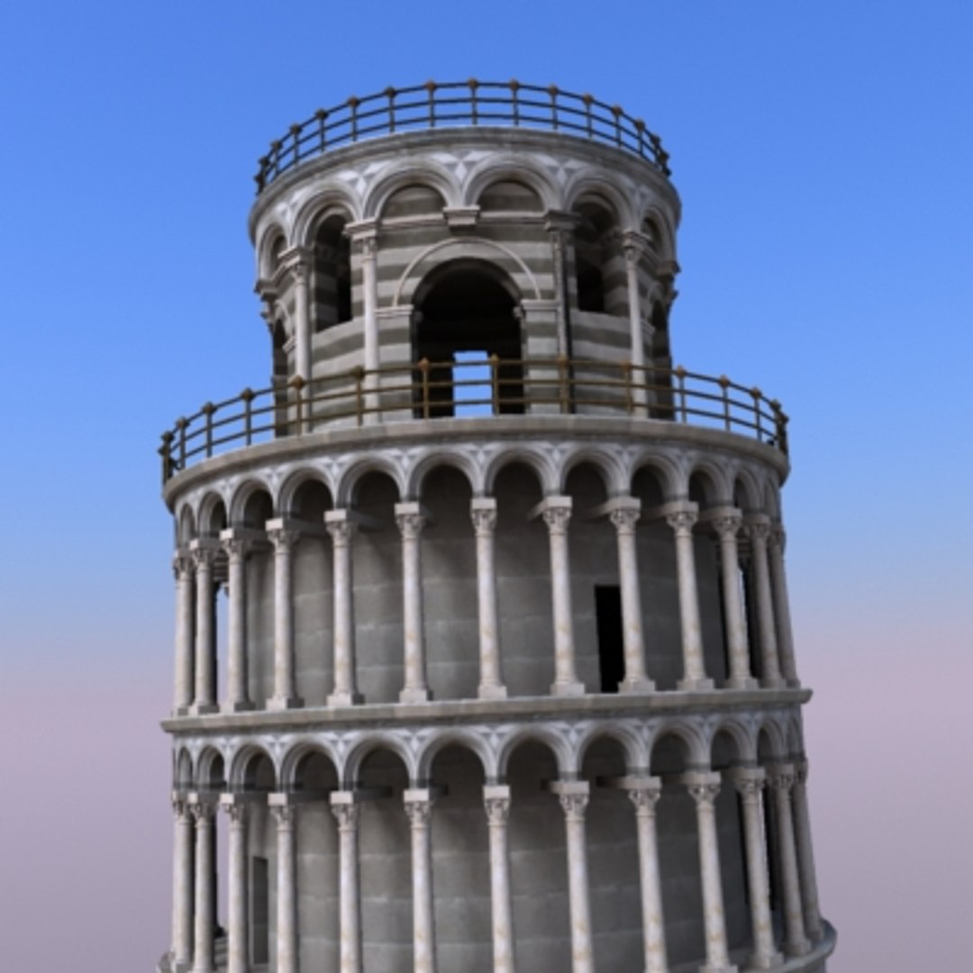 3d Model Pisa