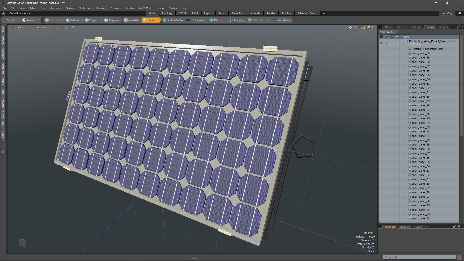 3D Portable Solar Panel Unit - TurboSquid 2248506