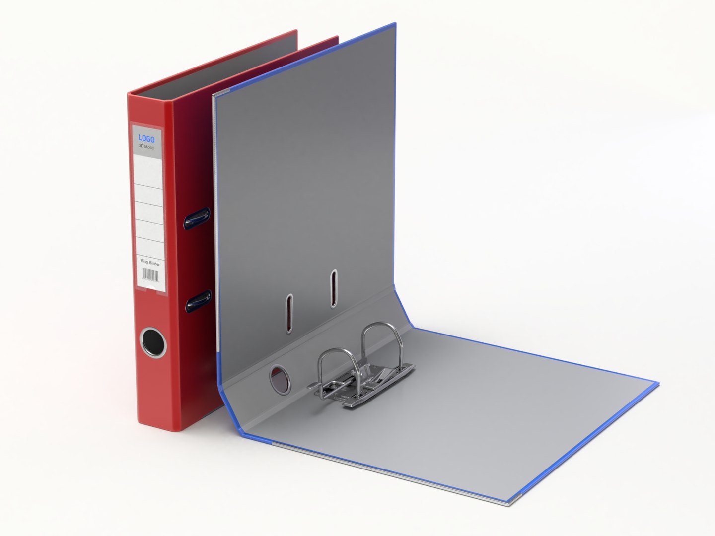 3D Binder Rigged Model - TurboSquid 1509052