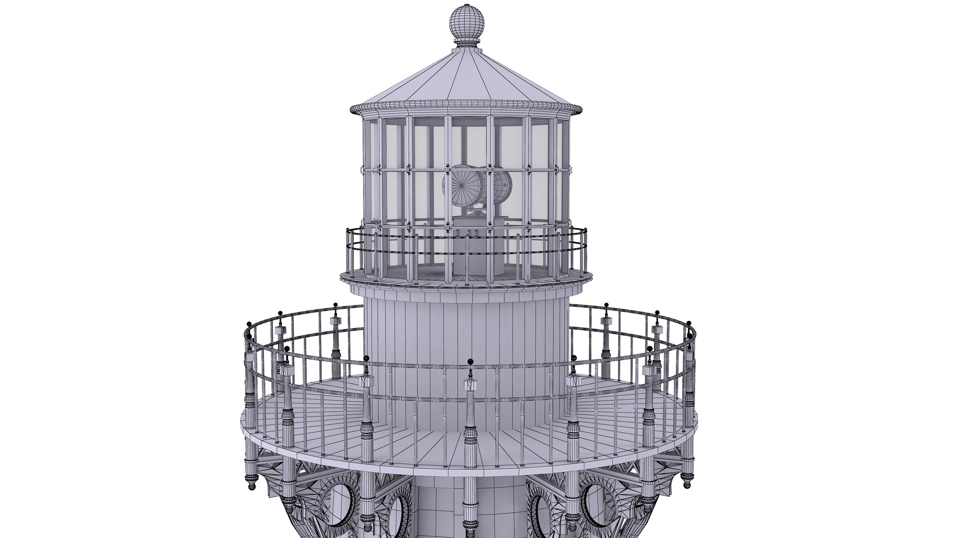 3D model Lighthouse Top - TurboSquid 1899566