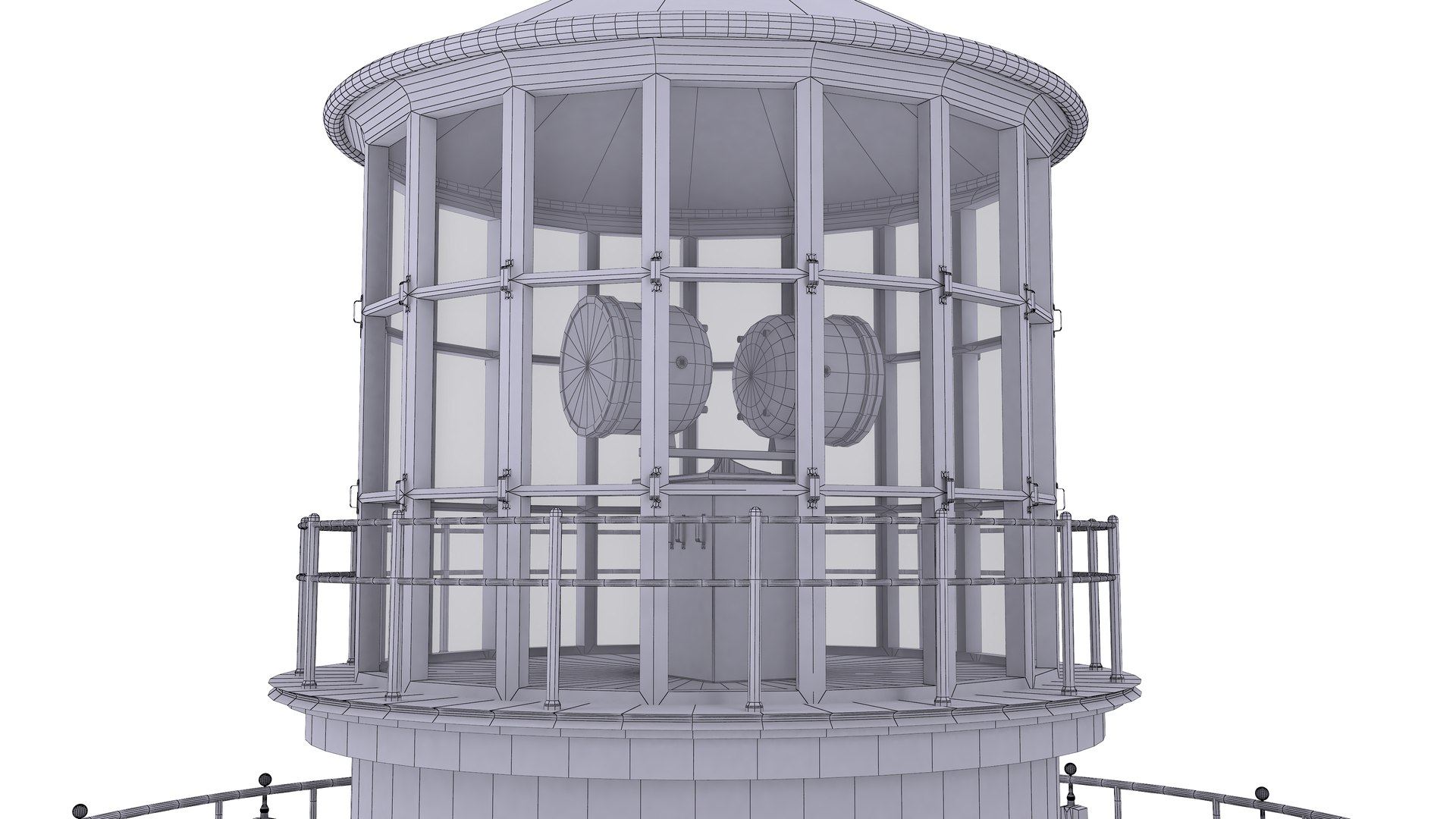 3D model Lighthouse Top - TurboSquid 1899566