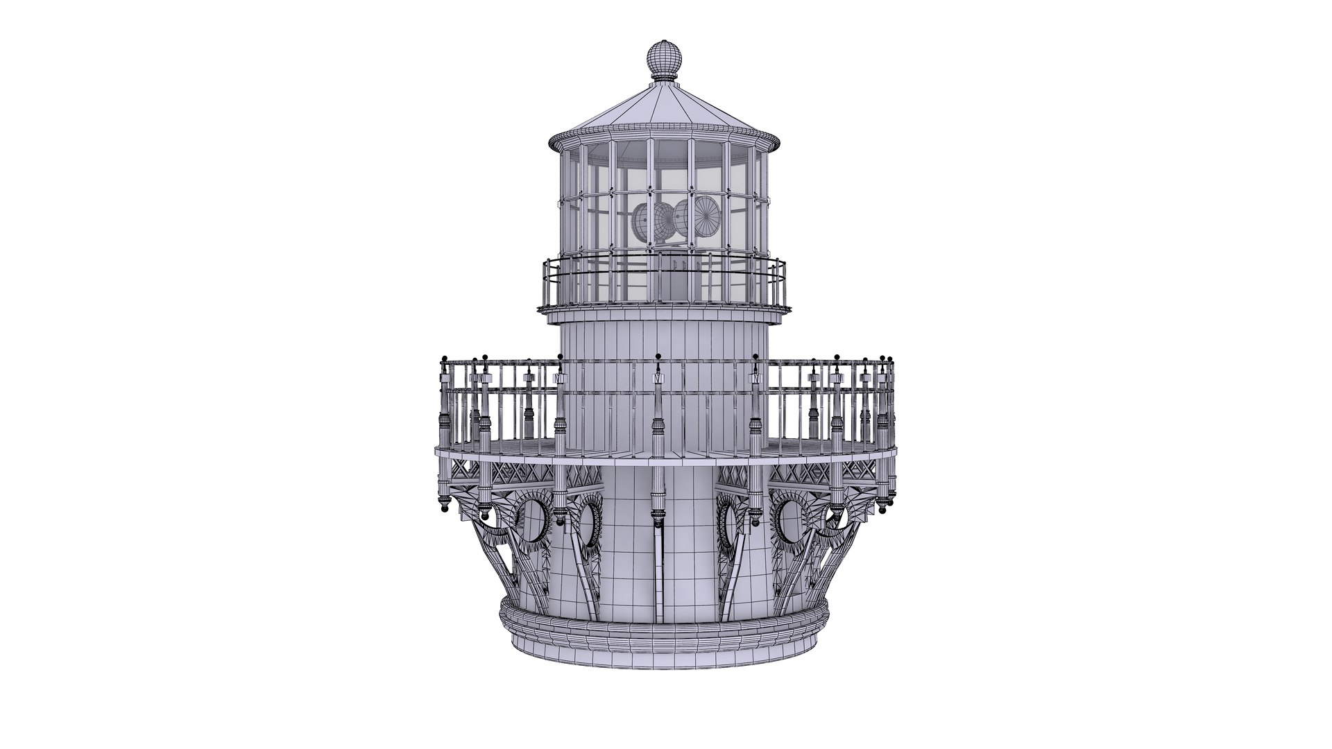 3D model Lighthouse Top - TurboSquid 1899566