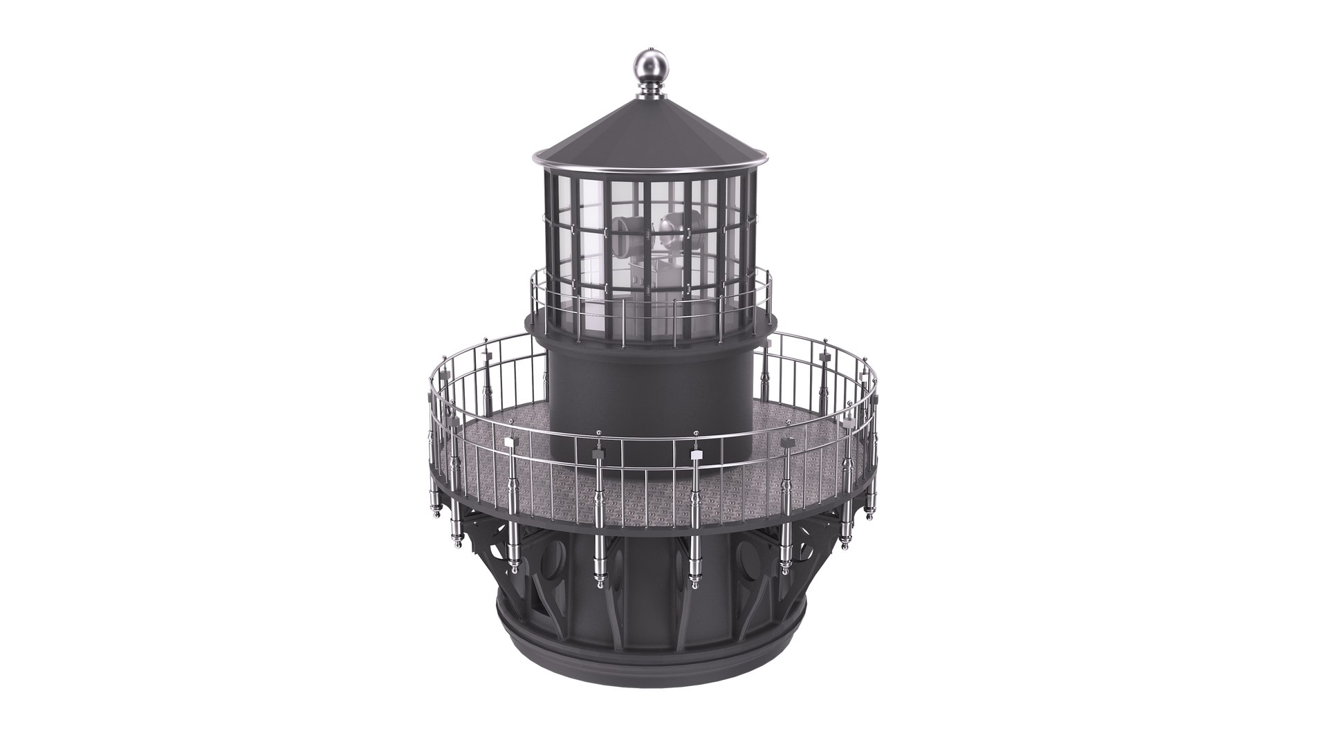 3D model Lighthouse Top - TurboSquid 1899566