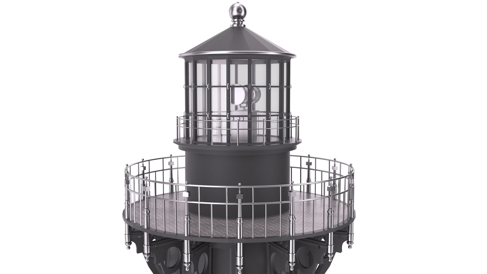 3D model Lighthouse Top - TurboSquid 1899566