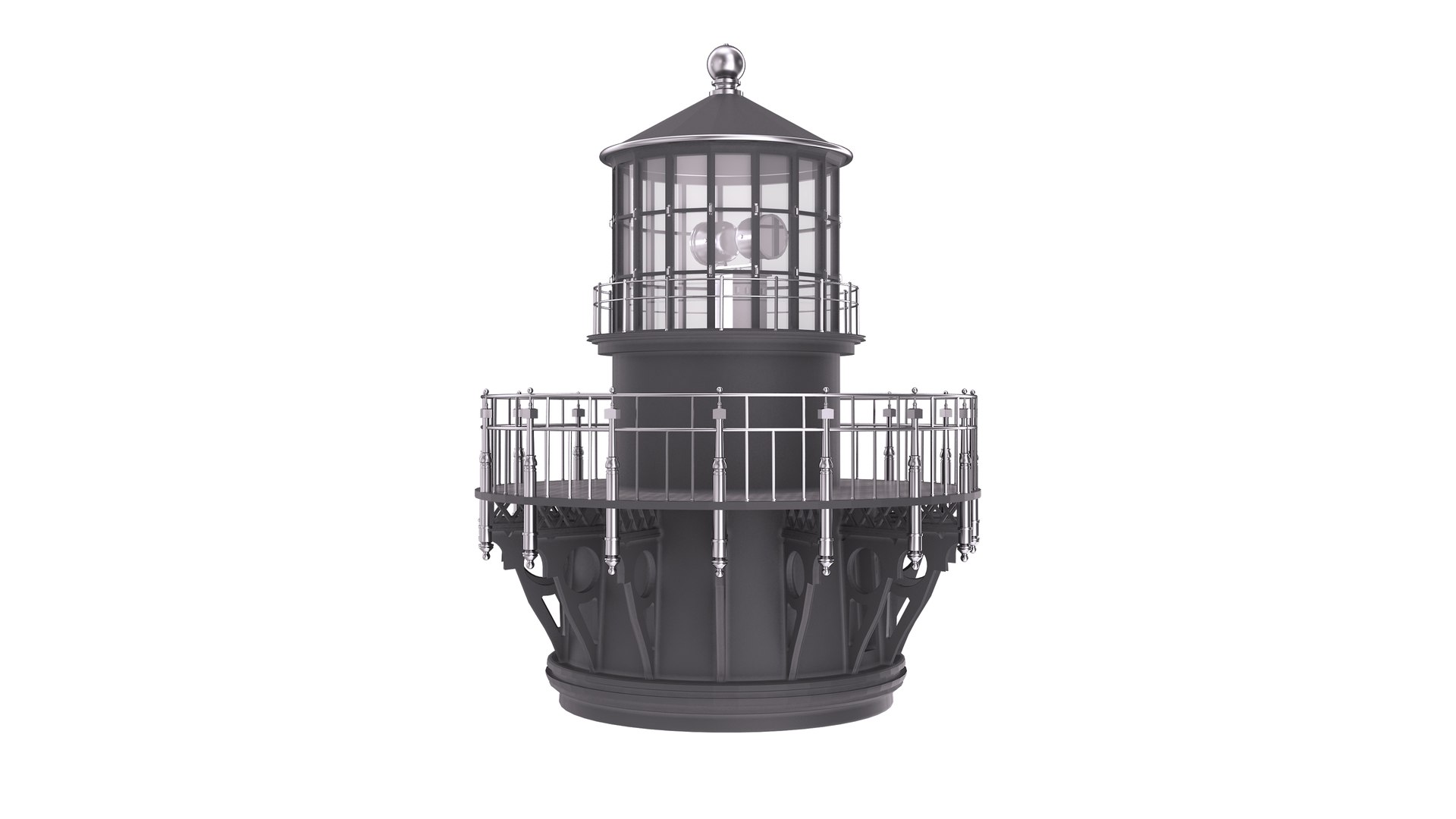 3D model Lighthouse Top - TurboSquid 1899566