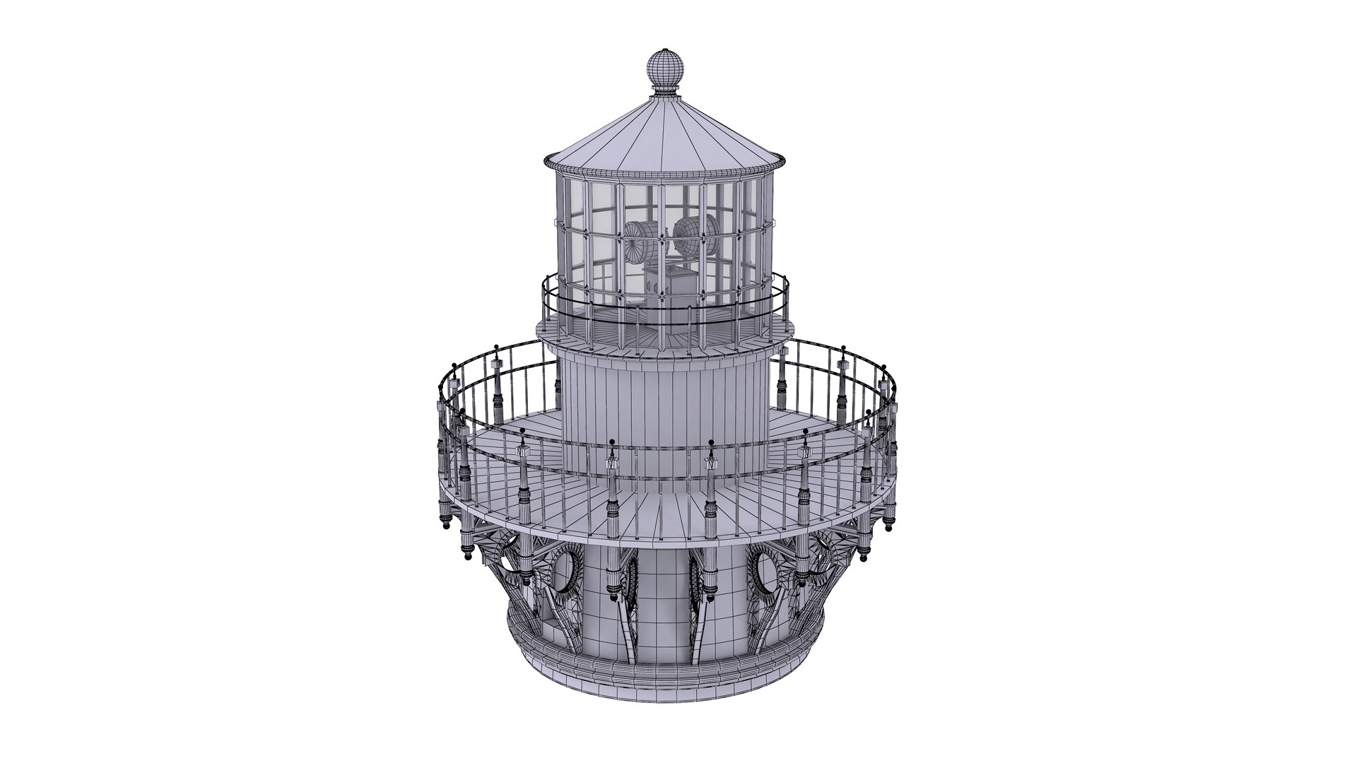 3D model Lighthouse Top - TurboSquid 1899566